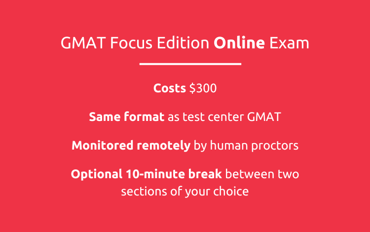 Take the GMAT online